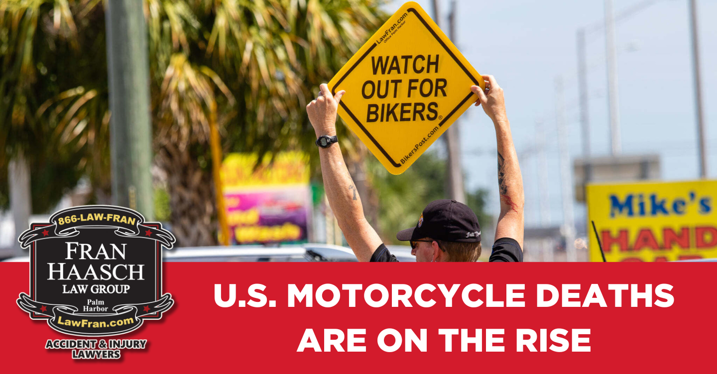 U.S. Motorcycle Deaths Are On The Rise - Fran Haasch Law Group